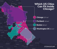 How Big Is Chicago As Big As DC Portland And Boston Combined How Big Is Chicago As Big As DC Portland And Boston Combined
